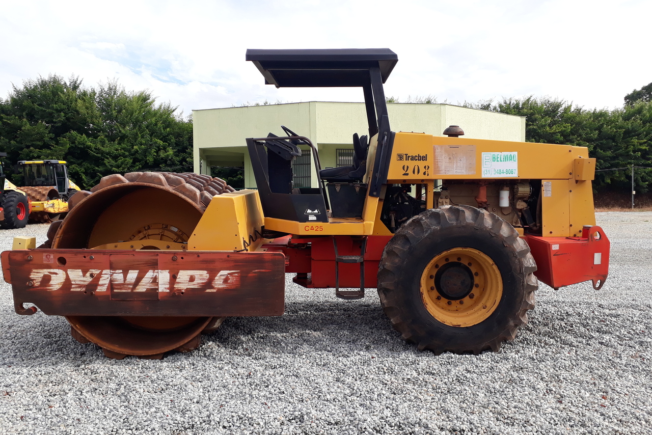 Rolo compactador Dynapac Rolo CA25 97/97 - Belmaq Equipamentos Ltda ...