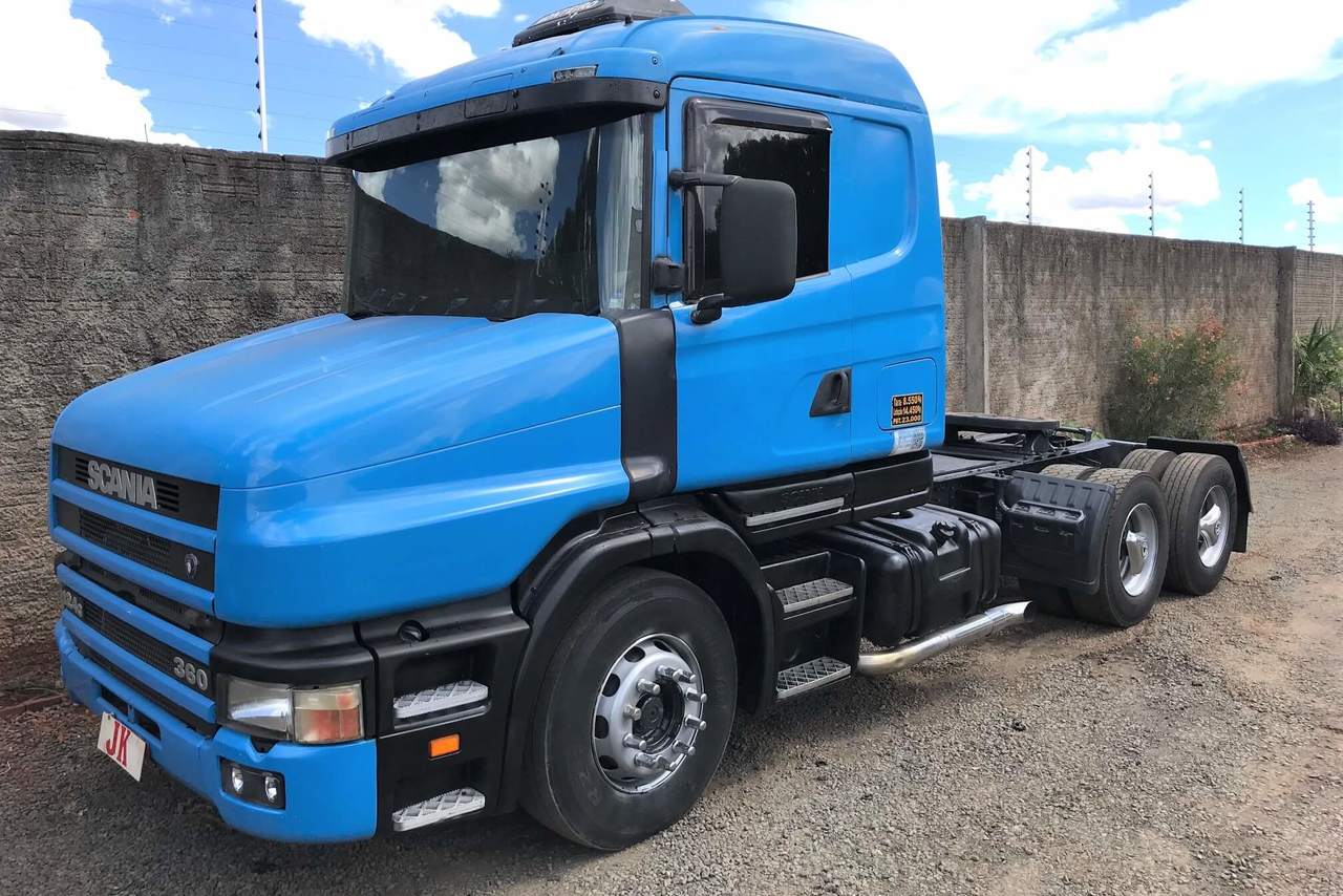 Caminhão Scania T124G 98/98 - JK Caminhões | Trucadao.com.br