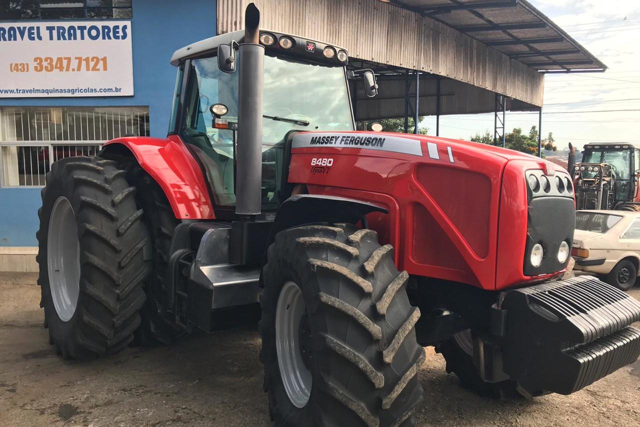 Trator Massey Ferguson 8480 09/09 - Travel Máquinas Agrícolas ...