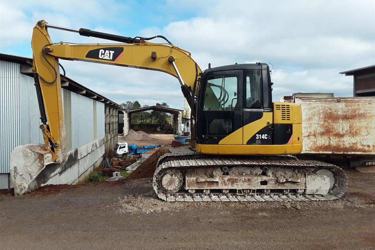 Escavadeira Caterpillar 314 CL 08/08 - Linck Máquinas | Trucadao.com.br