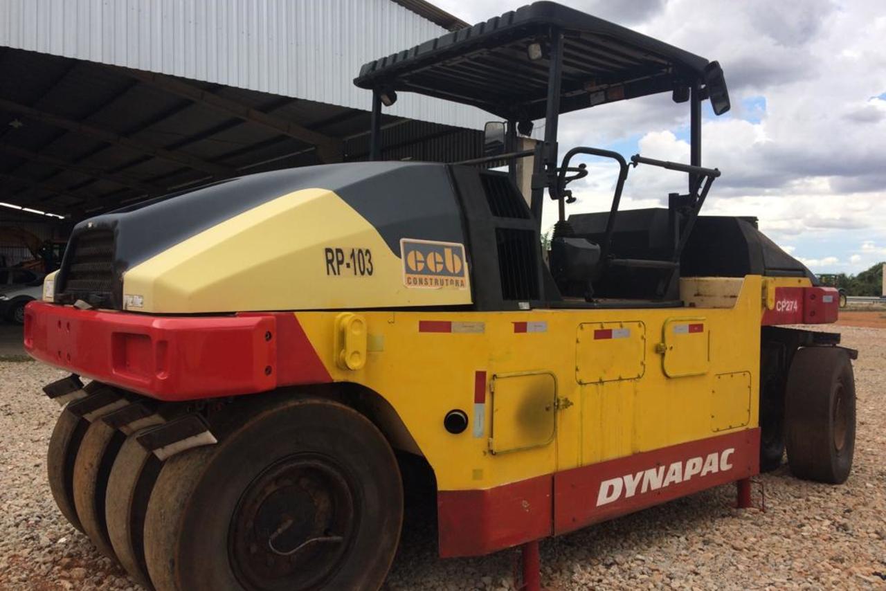 Rolo compactador Dynapac CP274 10/10 - Lemos Fontes & Carletto Ltda ...