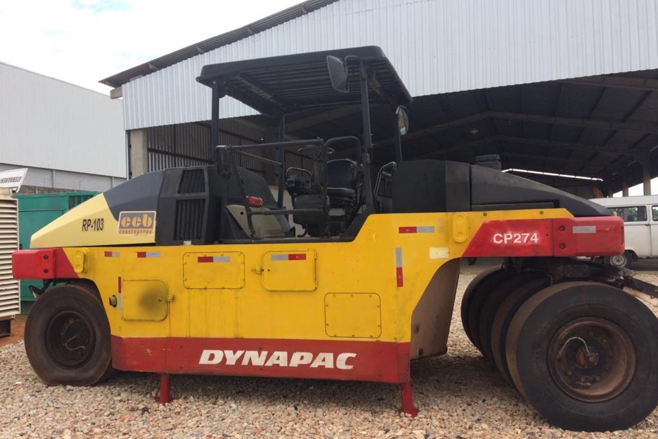 Rolo compactador Dynapac CP274 10/10 - Lemos Fontes & Carletto Ltda ...