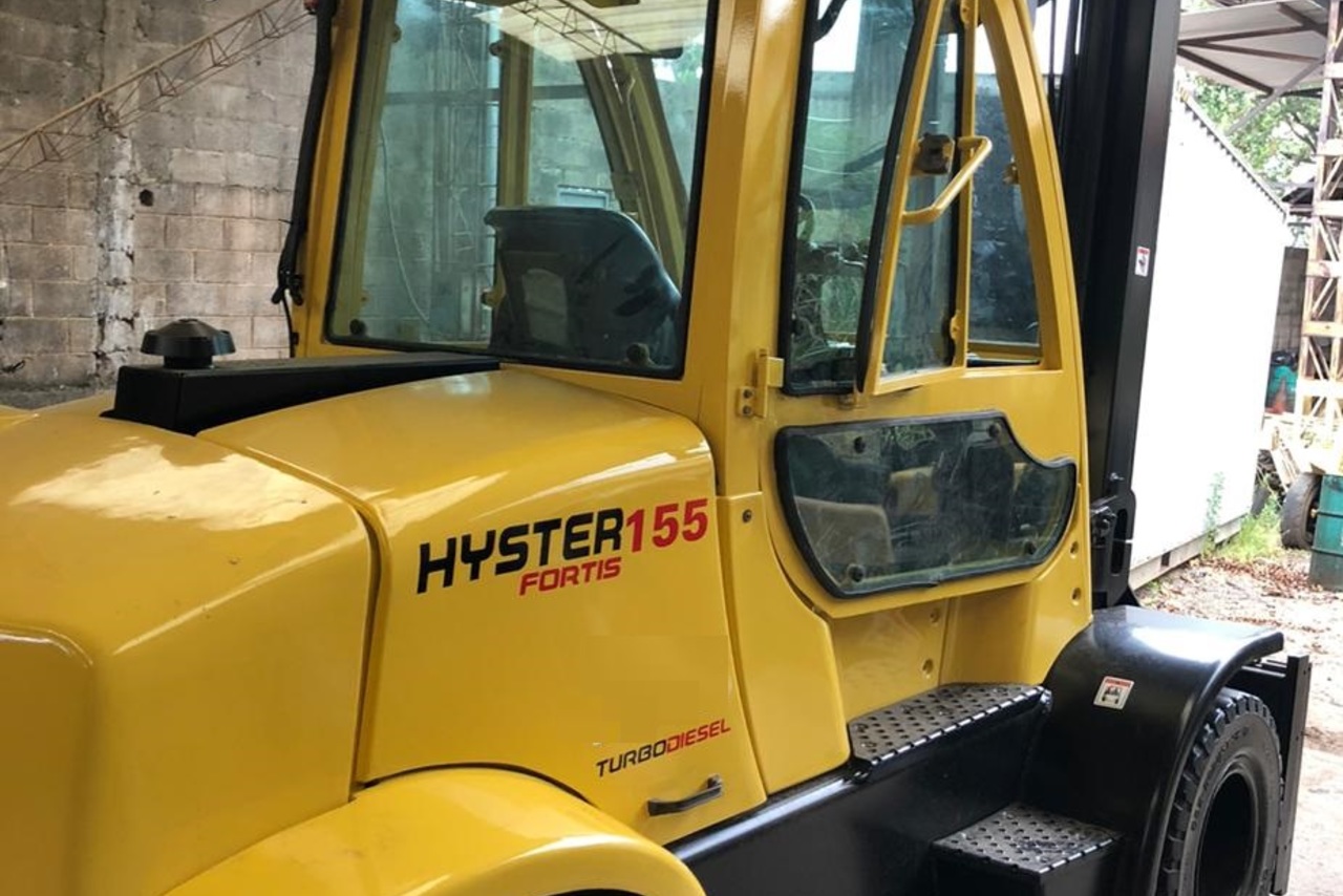 Empilhadeira Hyster H-155FT 12/12 - BHLOC | Trucadao.com.br