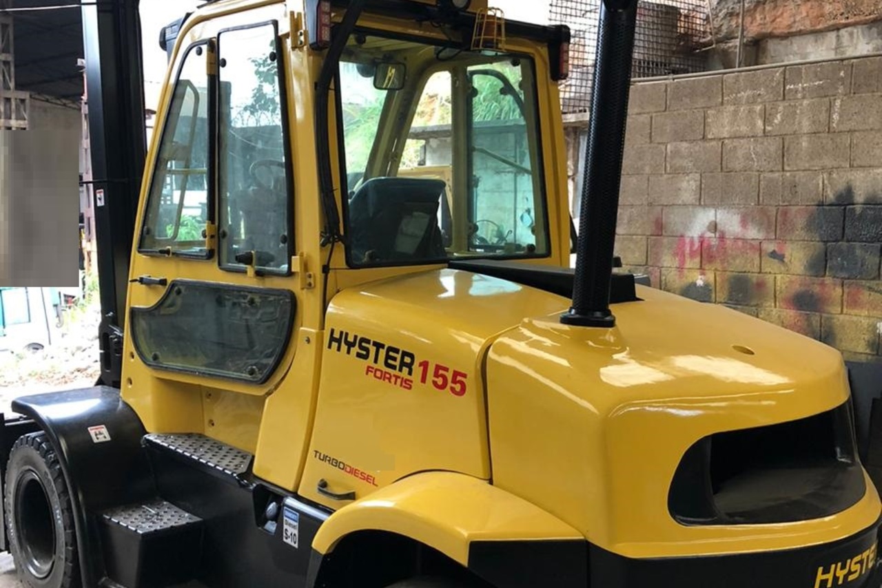 Empilhadeira Hyster H-155FT 12/12 - BHLOC | Trucadao.com.br