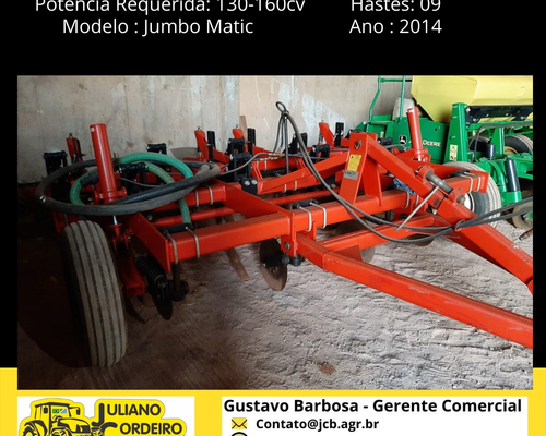 Subsolador Jan Jumbo Matic JMA-9 Arrasto 14/14 - JCBi Máquinas e ...