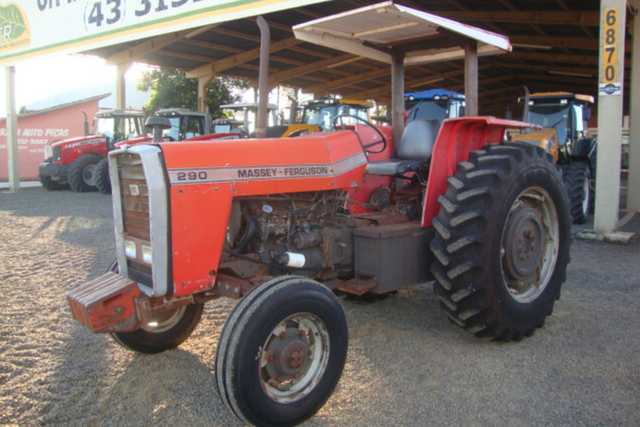 Trator Massey Ferguson 290 86/86 - GR - Maquinas Agrícolas | Trucadao ...