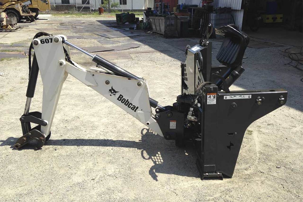 Braço Retro Escavador Bobcat 607 - Web Pesados Tecnologia e ...