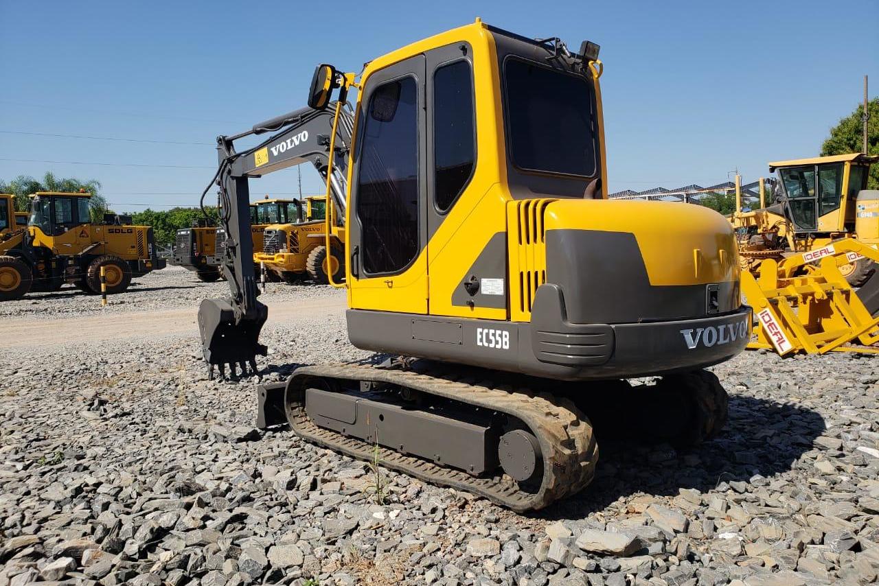 Mini Escavadeira Volvo EC55B PRO 11/11 - Tecnoeste Máquinas e ...