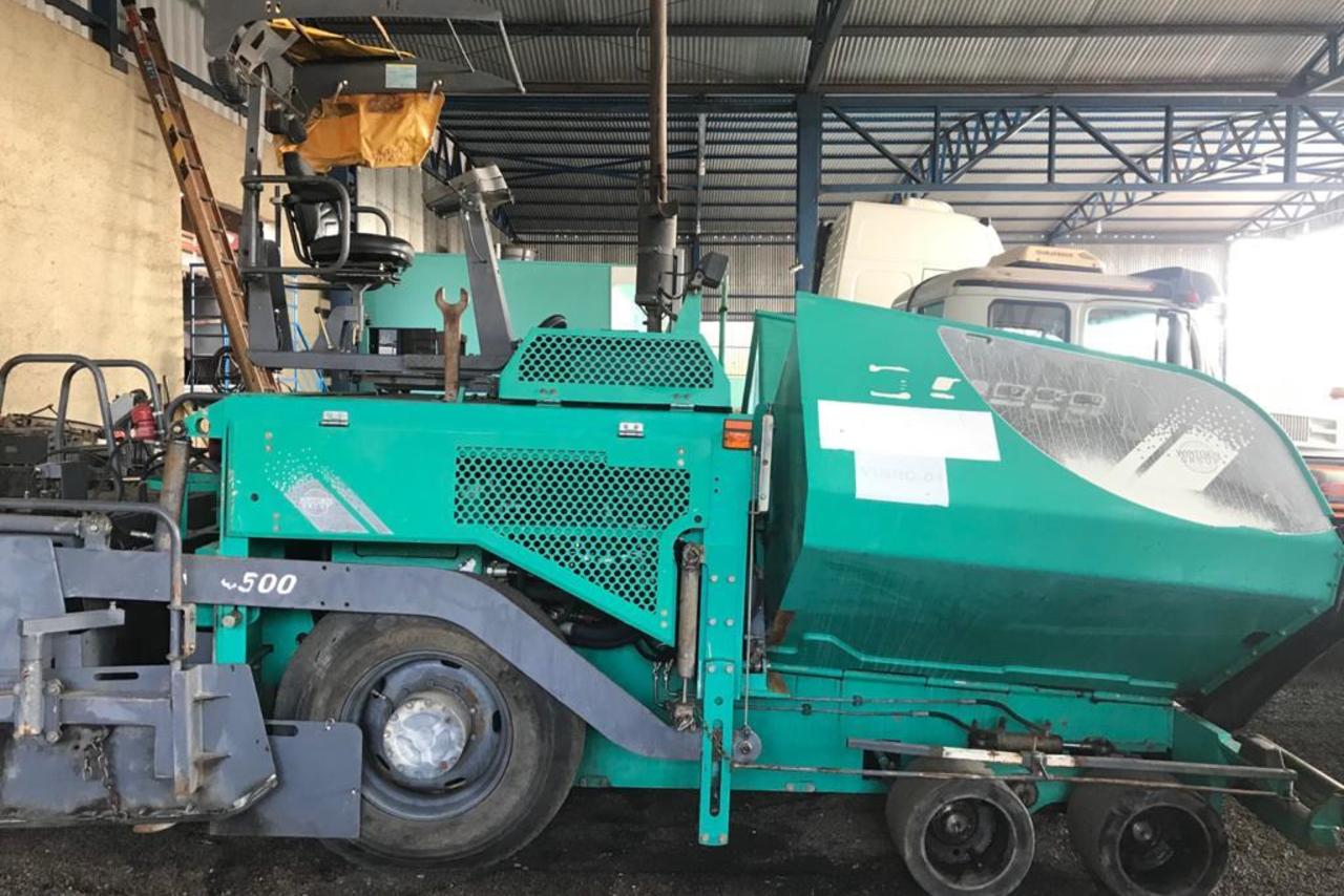 Vibroacabadora Ciber AF 4500 13/13 - 5X Máquinas | Trucadao.com.br