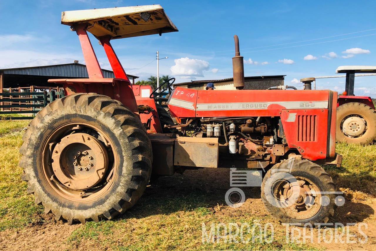 Trator Massey Ferguson 295 83/83 - Marcão Tratores E Implementos Ltda ...