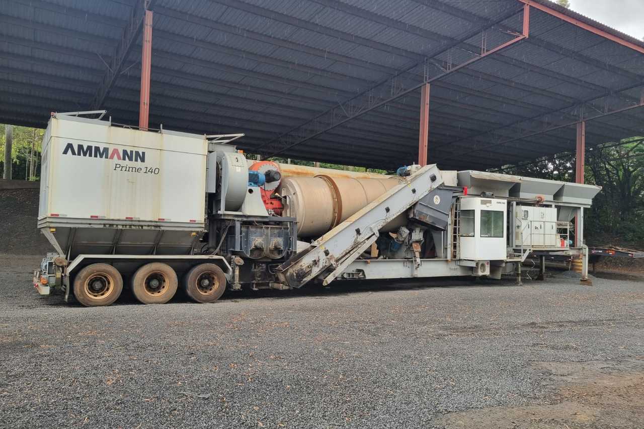 Usina de Asfalto Ammann 140 Prime 14/14 - 5X Máquinas | Trucadao.com.br