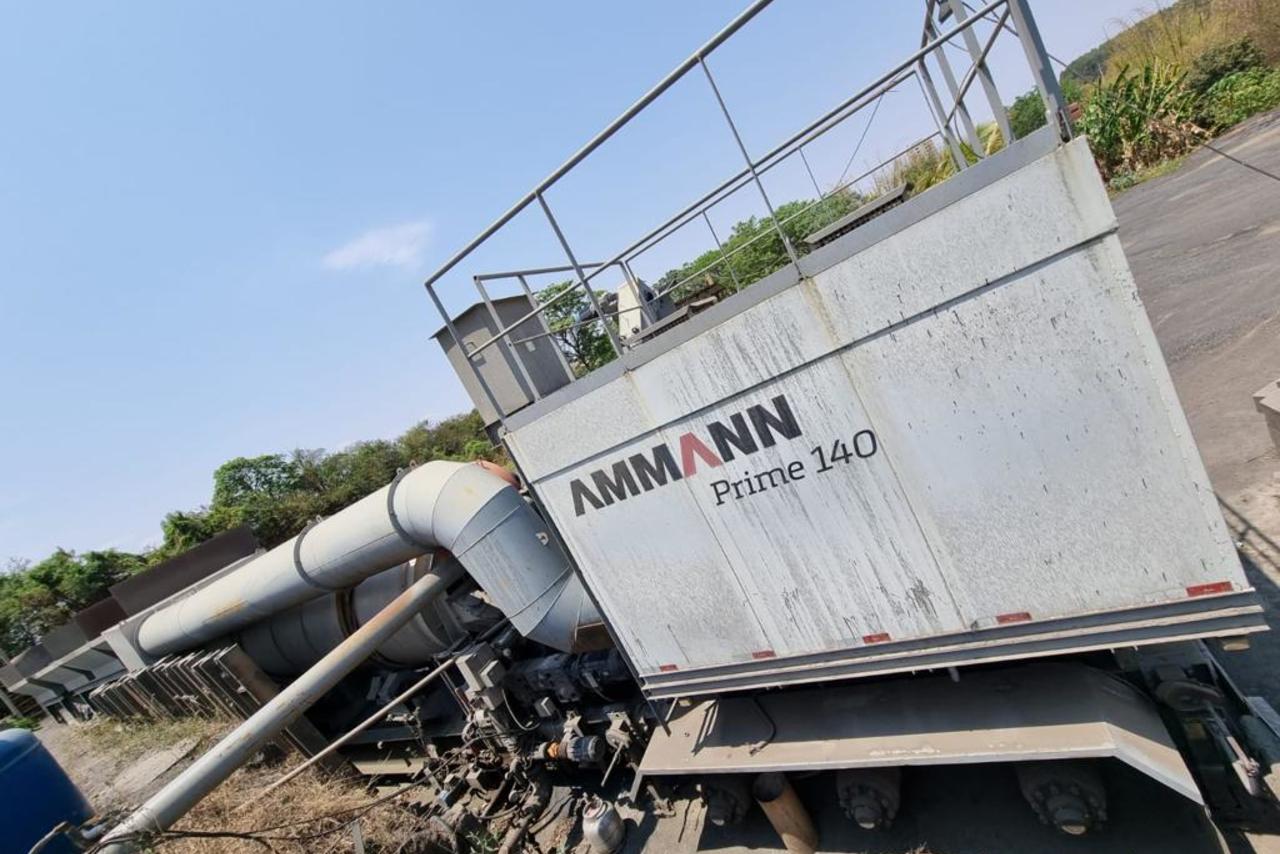 Usina de Asfalto Ammann 140 Prime 14/14 - 5X Máquinas | Trucadao.com.br