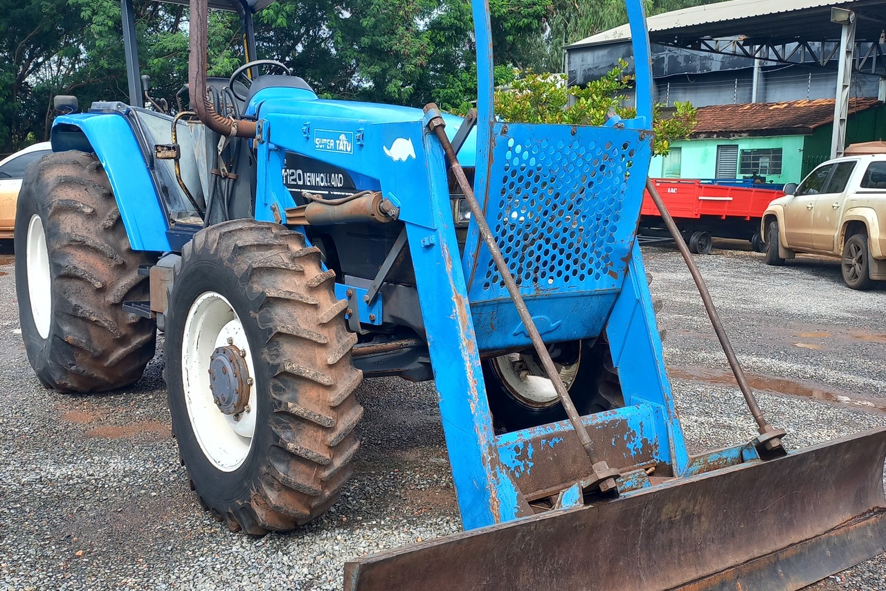 Trator New Holland TM120 01/01 - Mult Máquinas Comércio de Tratores ...