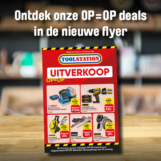 Toolstation - Professioneel gereedschap - laagste prijs