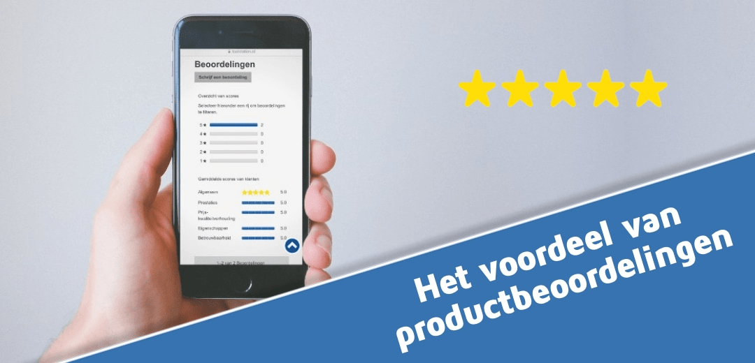 Het voordeel van productbeoordelingen