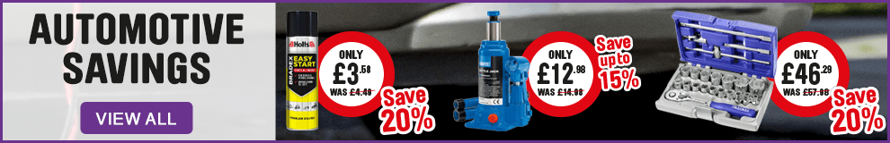 Car Battery Chargers & Roof Bars | Automotive Tools