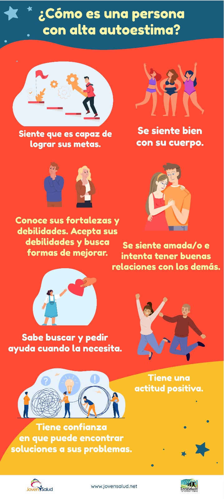 ¿Cómo es una persona con alta autoestima? Siente que es capaz de lograr ...