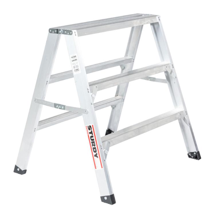 36 in Sturdy Ladder 130 Series Aluminum Sawhorse "Mustang" at TSW