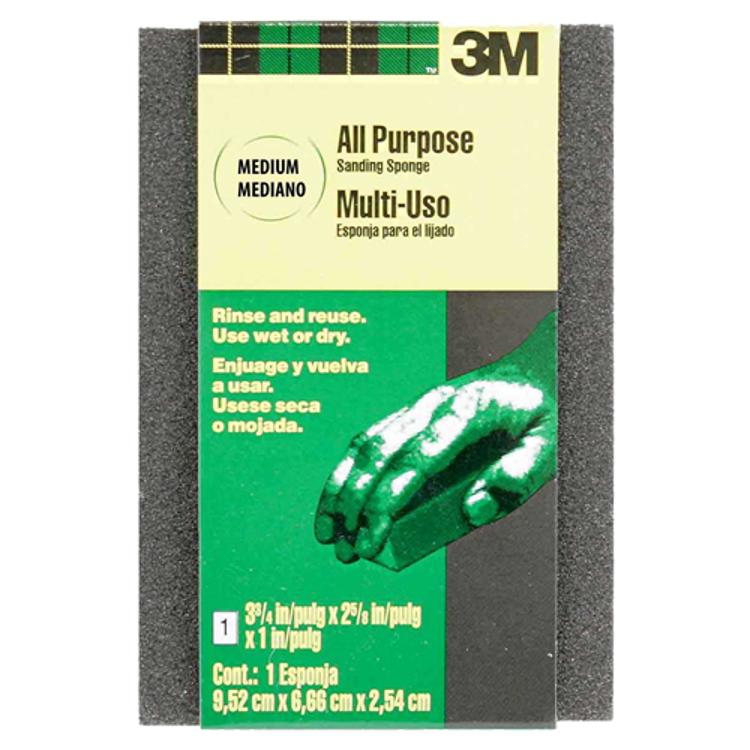 3M Small Area Sanding Sponge - Fine/Medium Grit at TSW