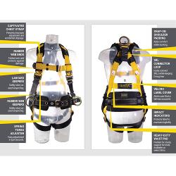 Guardian Series 3 Harness with Side D Rings (M-L) at TSW