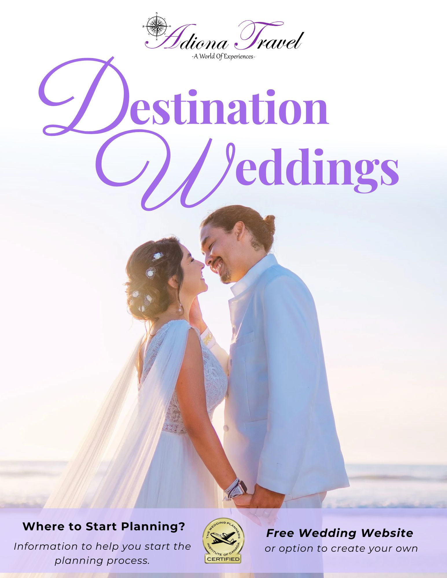 Destination Weddings - Complimentary E-Guide | Adiona Travel