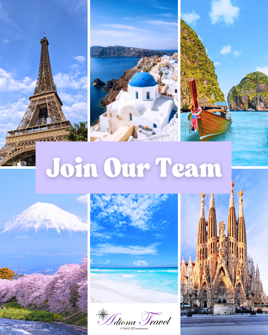Join our Team | Adiona Travel