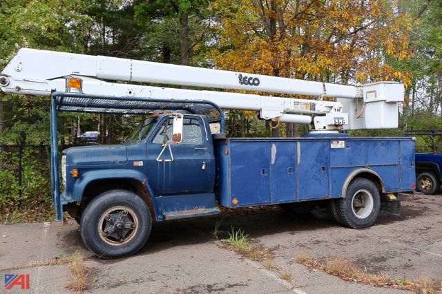 1987 GMC C7000 Teco Double Bucket Truck - Bucket Truck in Corning, New York - Listing# 939124 ...