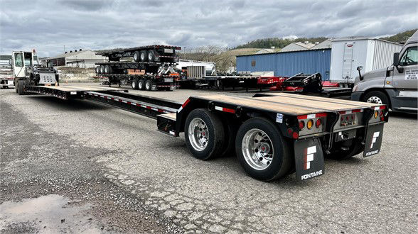 Used Fontaine Lowboy trailers for sale - TrailersMarket.com