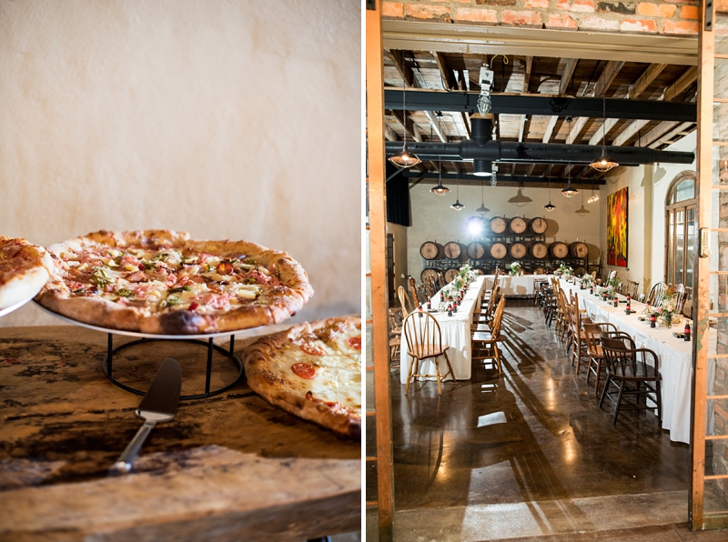 Elegant Rustic Wedding With A Pizza Bar Tidewater And Tulle