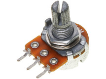 TubeDepot.com | Alpha 16MM Audio Pot, PCB Mount - Knurled