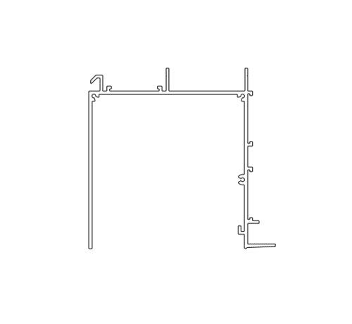 5 in x 5 in x 5 in x 10 ft USG Compasso Elite 3-Sided Pocket w/ Drywall ...