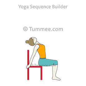 Cobra Pose Chair Yoga (Bhujangasana Chair) | Yoga Sequences, Benefits ...