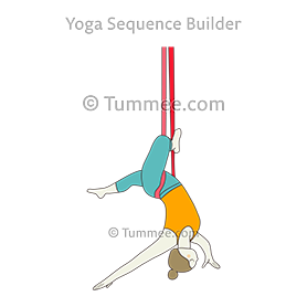 Pigeon Pose Aerial Yoga (Kapotasana Aerial) | Yoga Sequences, Benefits ...