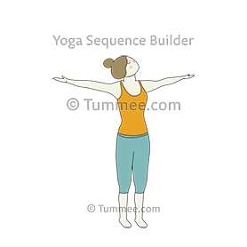 Standing Side Bend Pose (Standing Side Stretch Pose) Variations - 36 ...
