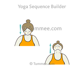 Neck Bend Exercise Close Up Yoga | Yoga Sequences, Benefits, Variations ...
