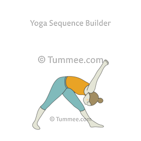 Intense Side Stretch Pose Yoga Mudra Yoga (Pyramid Pose Yoga Mudra ...