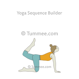 Tiger Pose Yoga (Vyaghrasana) | Yoga Sequences, Benefits, Variations ...