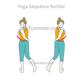 Trunk Twisting Pose Yoga (Kati Shakti Vikasaka Kriya) | Yoga Sequences ...