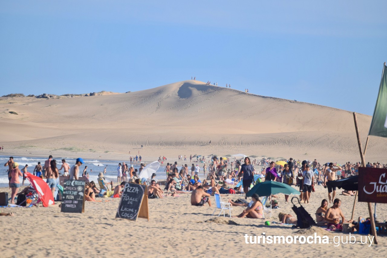 Playa de Barra de Valizas: un paisaje de inmensas dunas, arroyo y ...