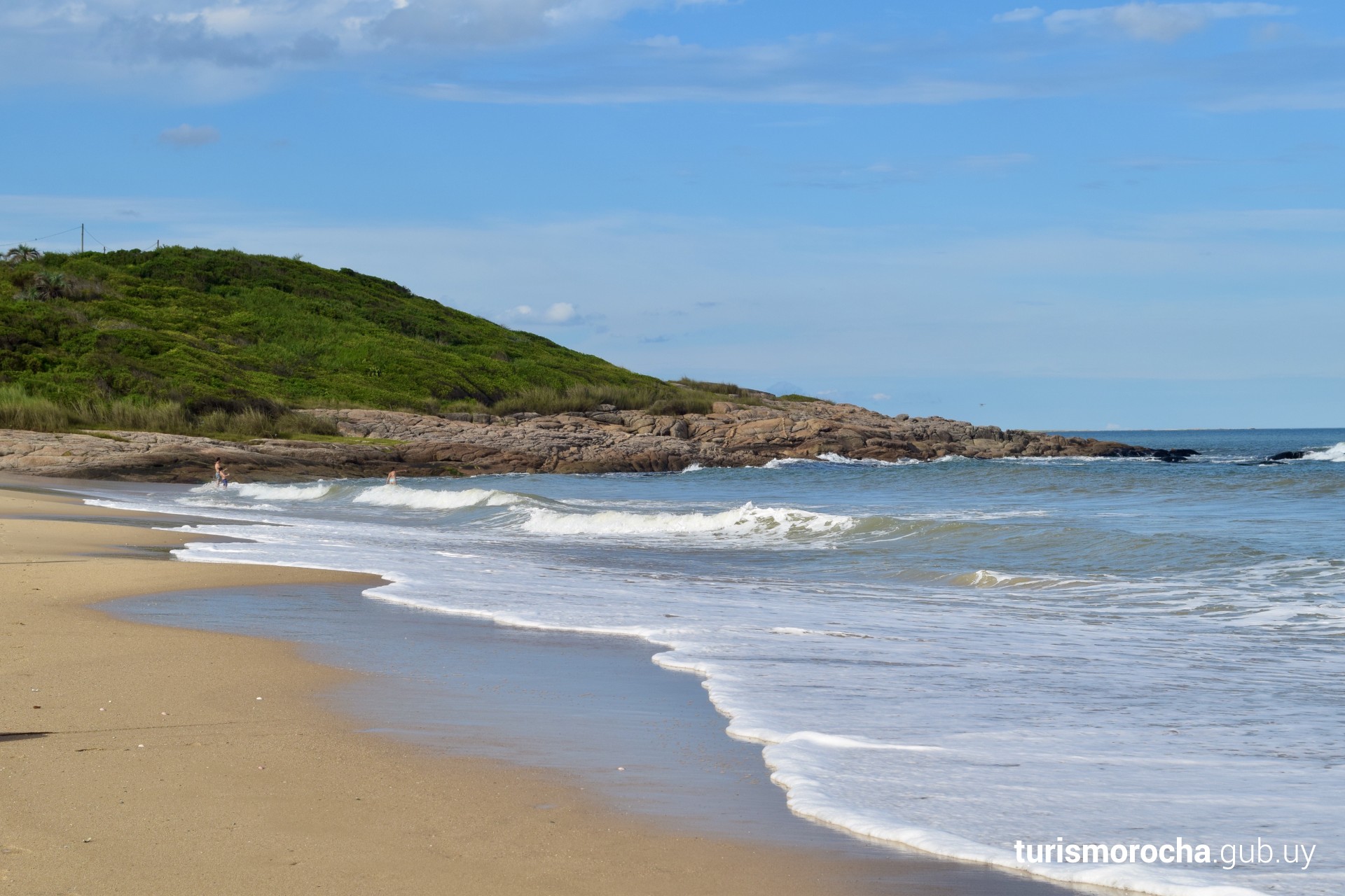 Playa De Las Achiras, una gran bahía dentro del Parque Nacional Santa ...