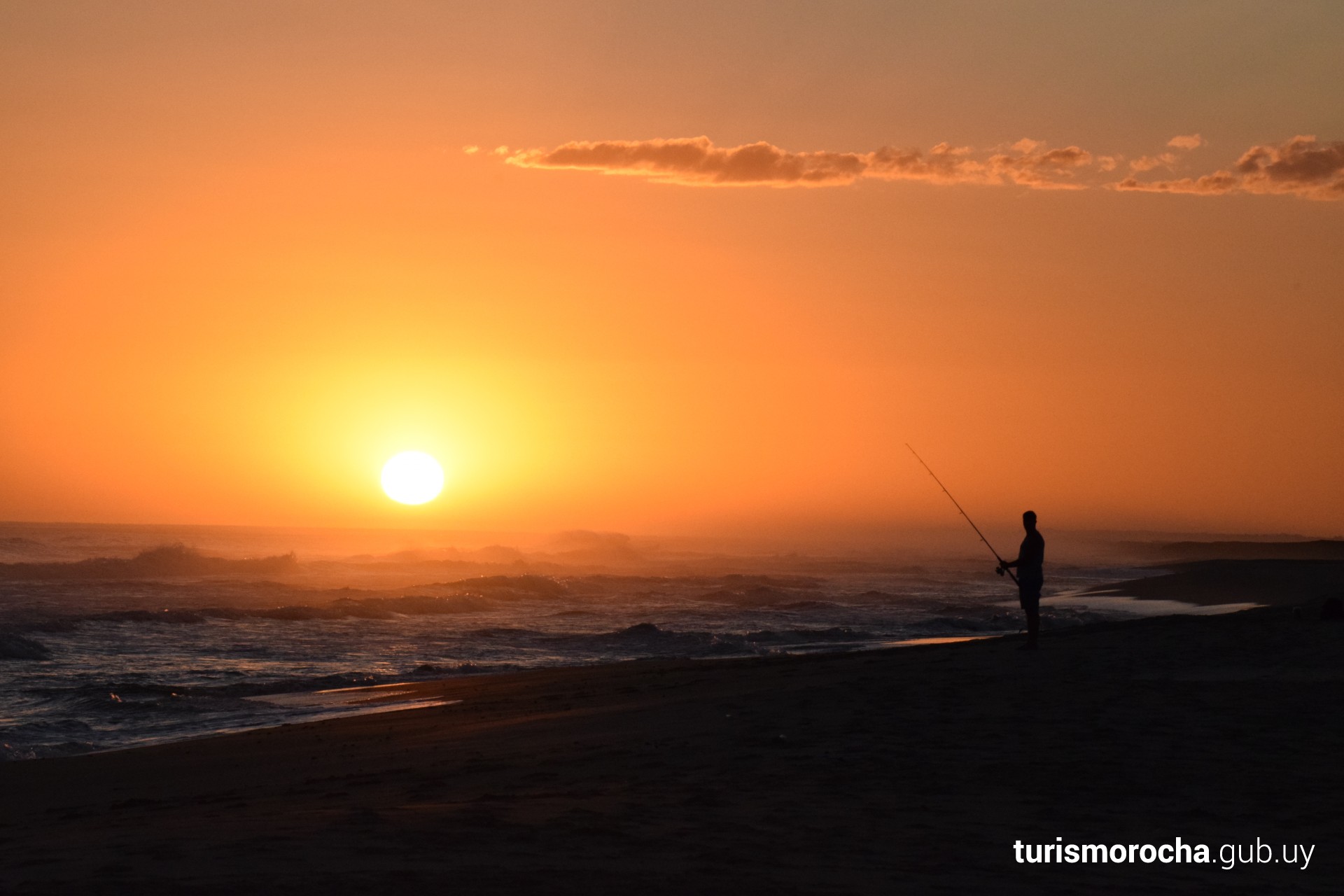 Pesca deportiva en agua dulce o salada en Rocha, Uruguay