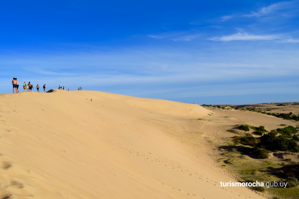 Caminata al Cerro de la Buena Vista desde Barra de Valizas, el punto ...