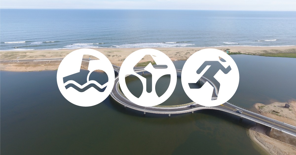 Eco Triatlón Olímpico 2019 en la Laguna Garzón, swim 1.5K + bike 40K ...