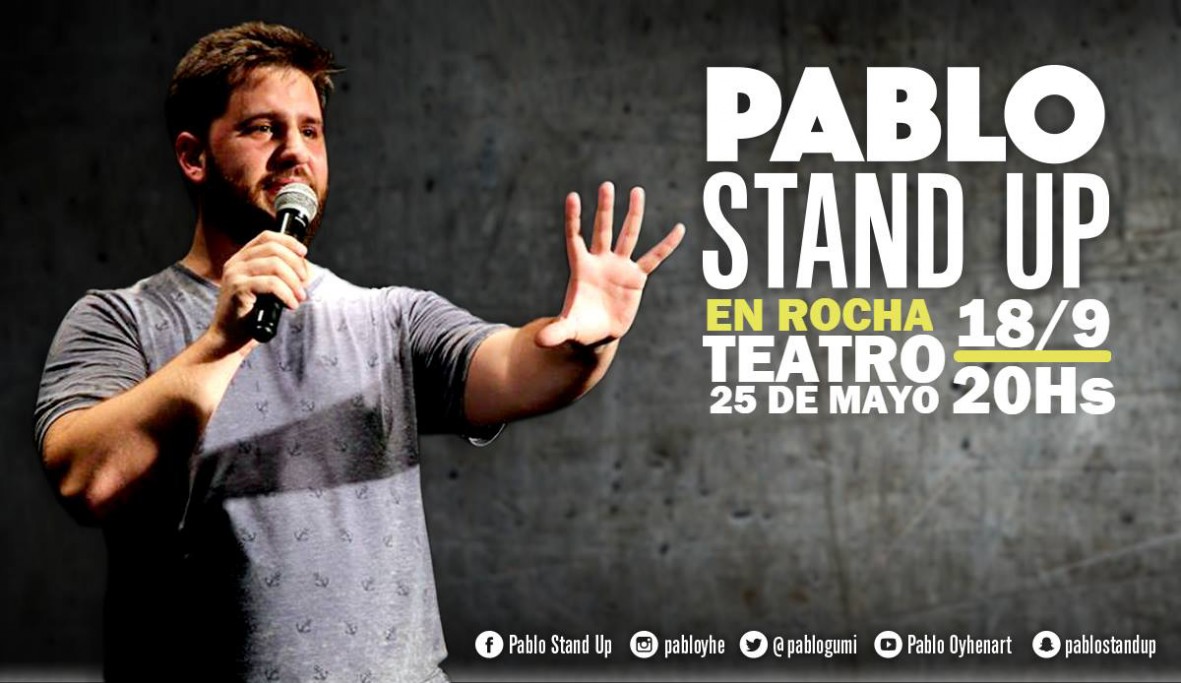 Pablo Stand up en el Teatro 25 de Mayo