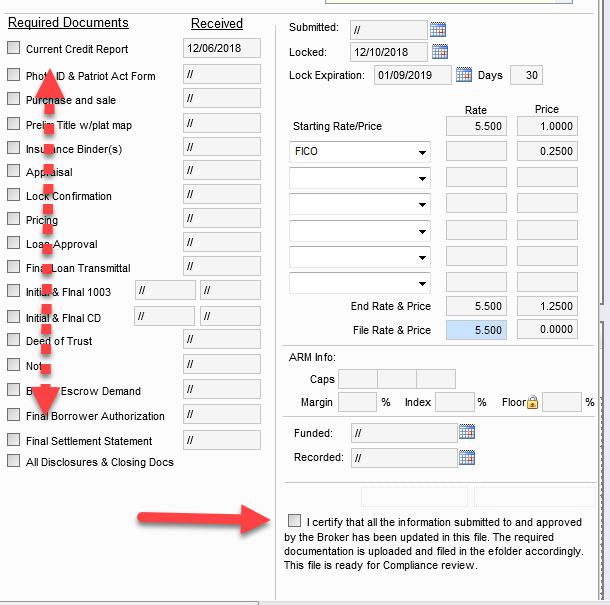 Broker Loan in Encompass - Axia Center - Support