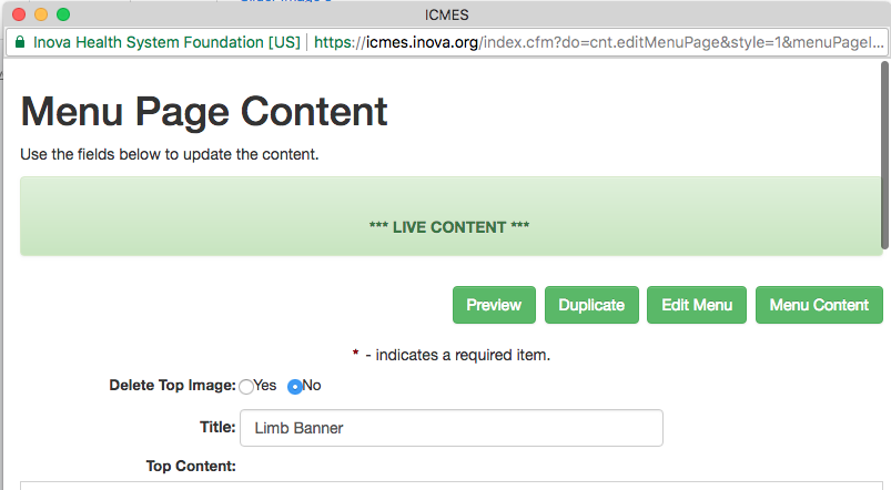 Add and Edit Scrolling Banner Images – HighMarks