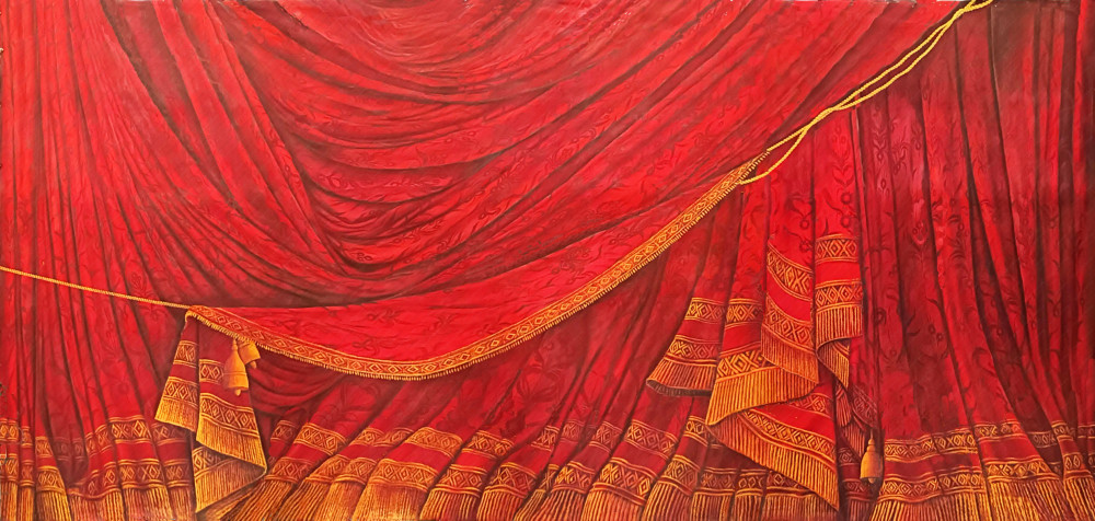 Paris Opera House Drape Backdrop Rentals | TheatreWorld®