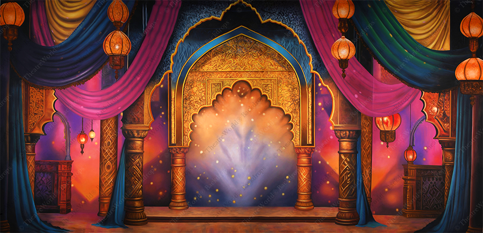 Bollywood Backdrop Rentals | TheatreWorld® Backdrops
