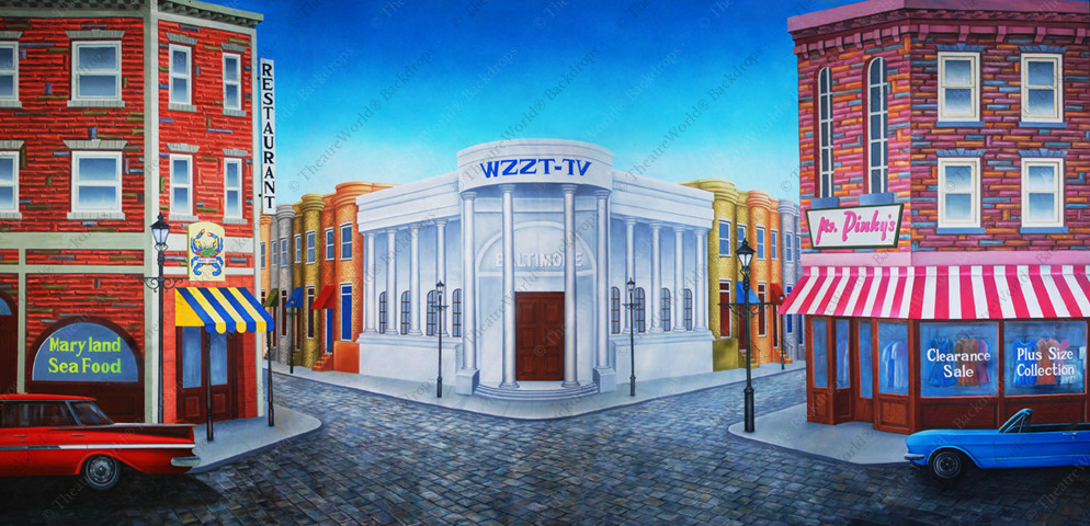 Baltimore City Square - B Backdrop Rentals | TheatreWorld®