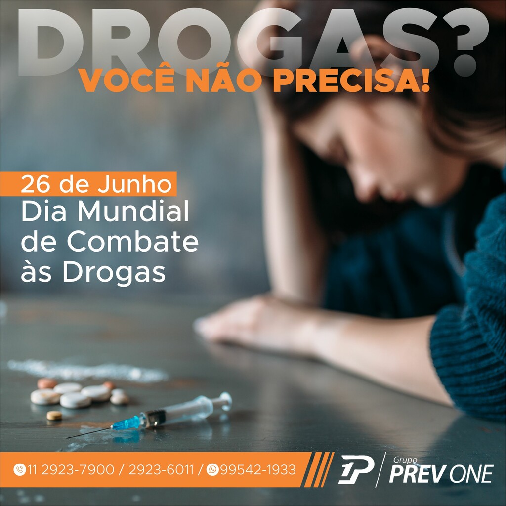 DIA MUNDIAL DE COMBATE ÀS DROGAS